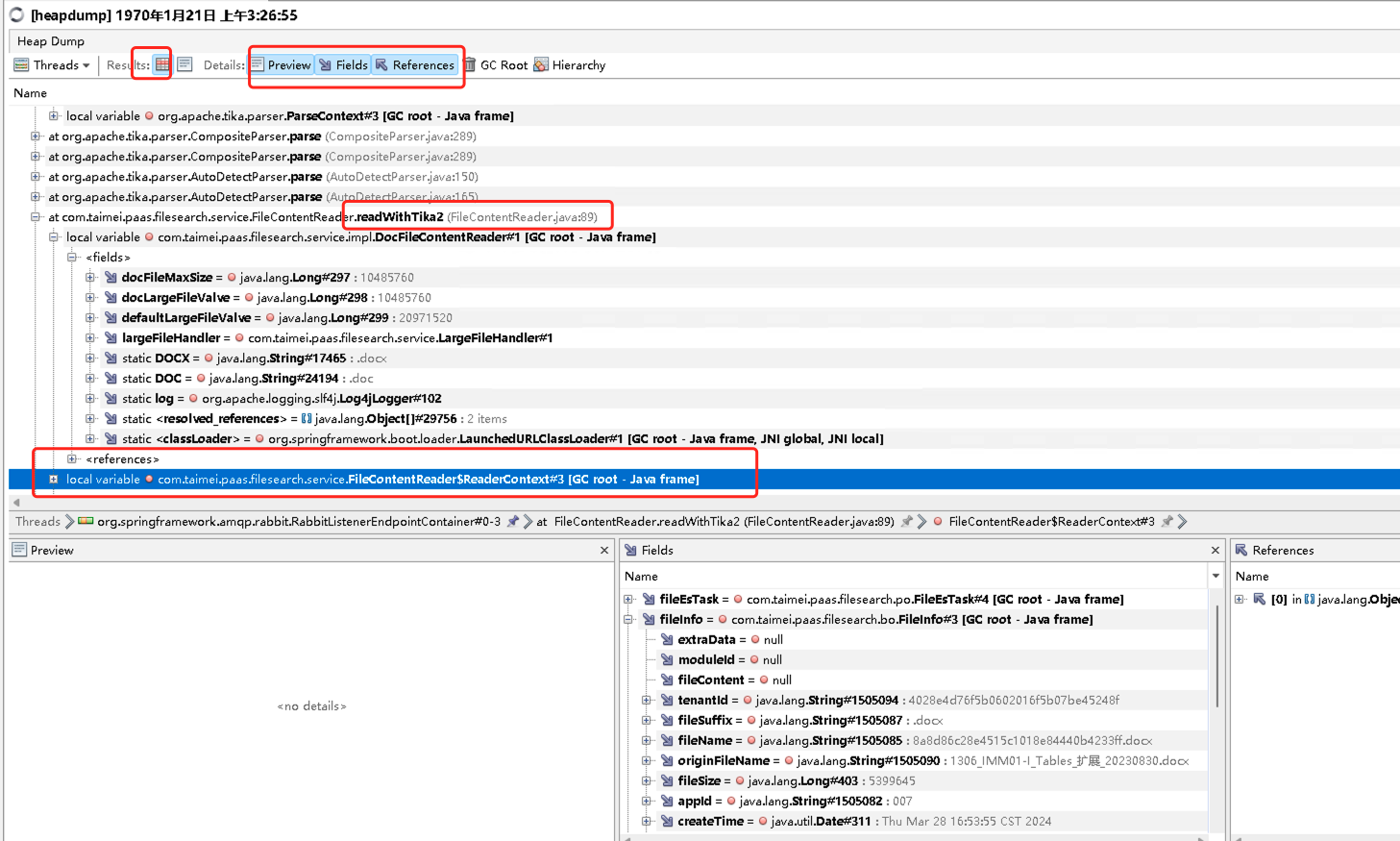 visualvm分析内存溢出(OOM)问题 | 沐曦留曳